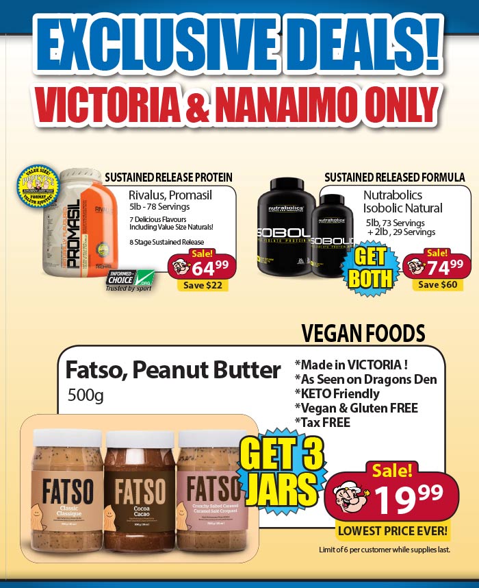 Popeye's Supplements Customer Appreciation Days Sale